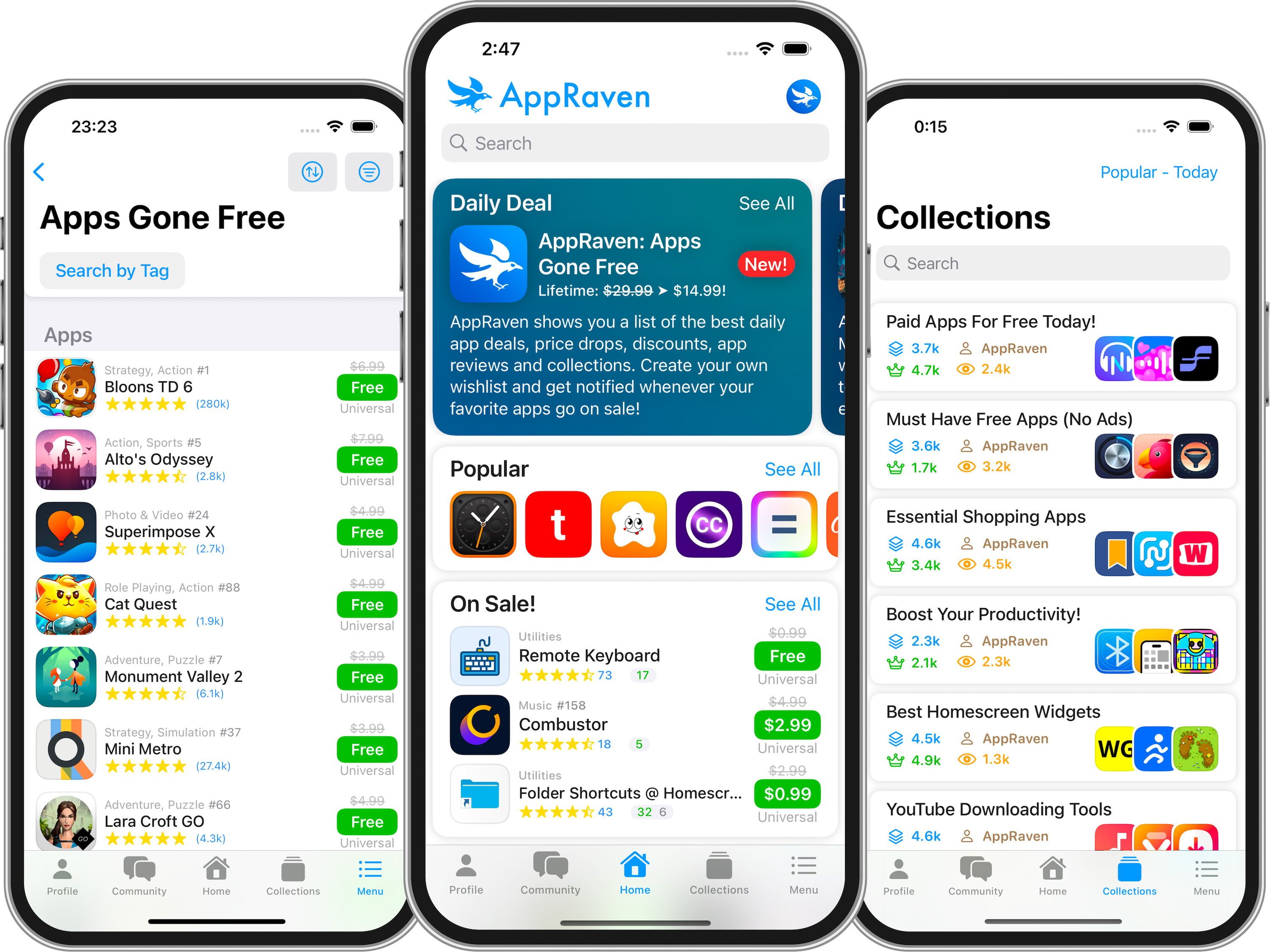AppRaven: Apps Gone Free